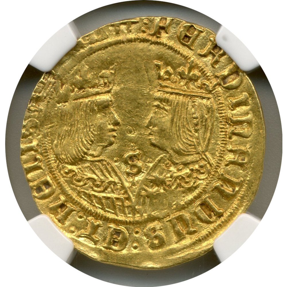 1476-1516 2E 2 Excelentes Fernando Isabel Sevilla NGC MS62 no Star ...