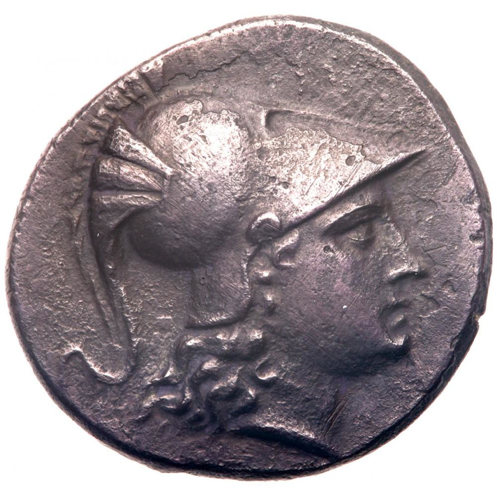 200-190 BC Pamphylia Side Silver Tetradrachm - Nummum Coins